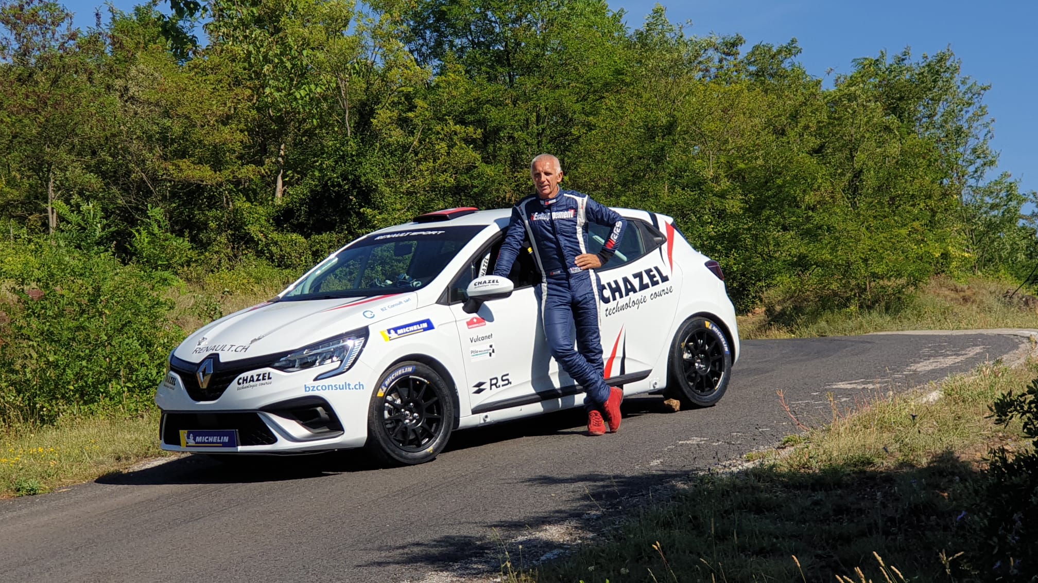 Test convaincant pour la Renault Clio V Rally5 par François Delecour ...